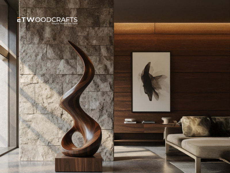 Geometric Abstract Wood Art – A Timeless Fusion Of Nature And Design ...