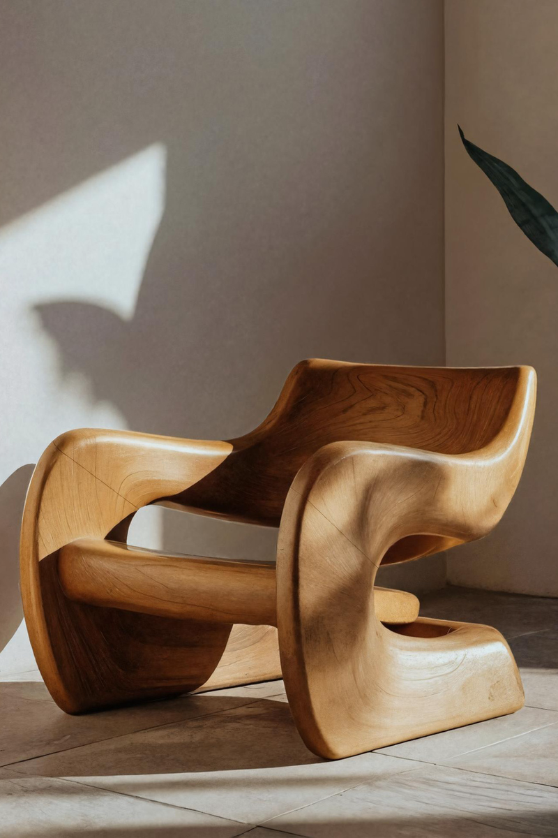 Artistic Sculptural Lounge Chair For Living Room Or Interior – ET ...
