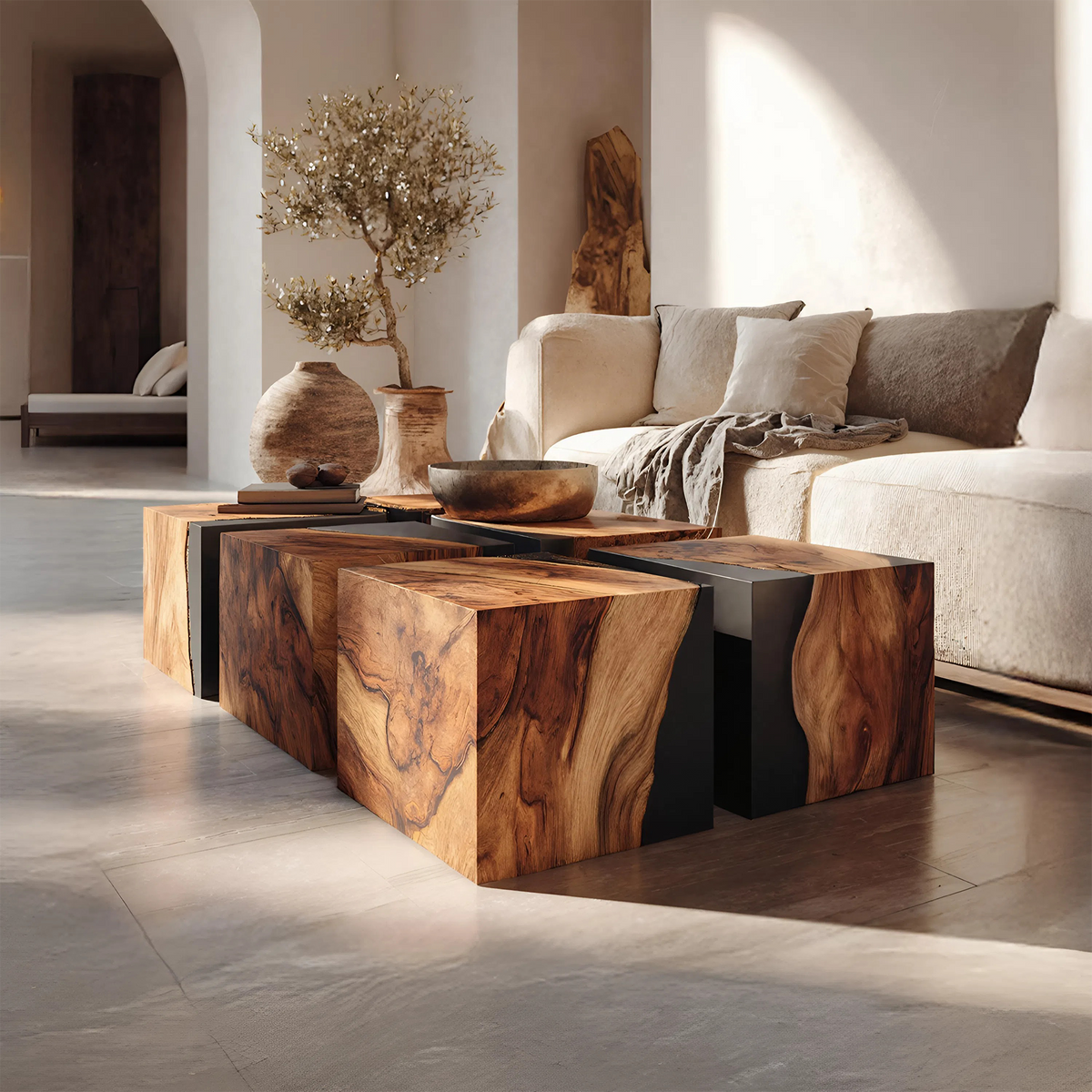 Modern Low Coffee Table For Small Living Room Spaces – ET Woodcrafts